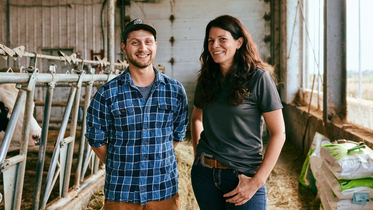 Kim and Samuel: Keeping milk production going strong | Uniag Cooperative